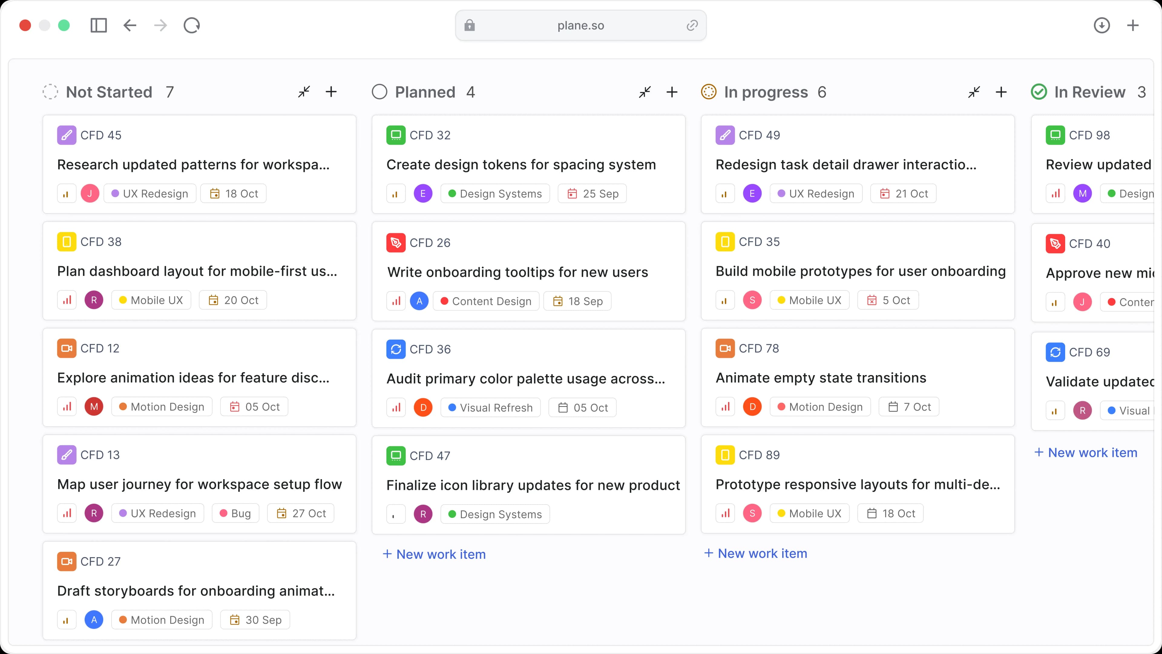 Project Management tool for Design teams | Plane | Plane