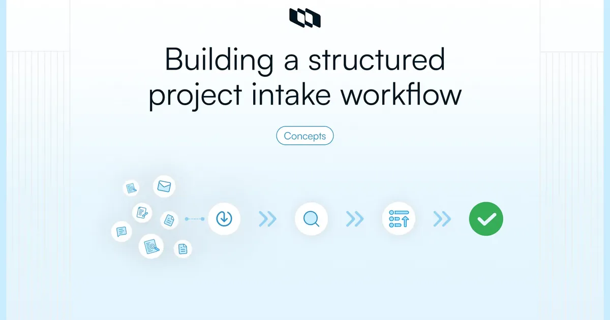 Project intake process: A step-by-step guide to building one that works ...