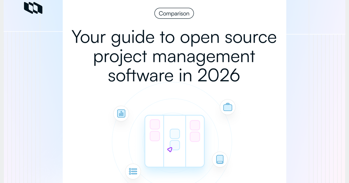 Top 6 open source project management software in 2026 | Plane