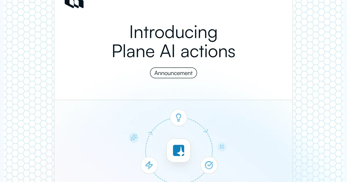 Introducing Plane AI actions | Project management using natural language